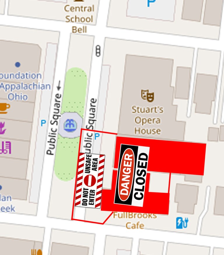 The Mine Tavern partial structural collapse informational error ...